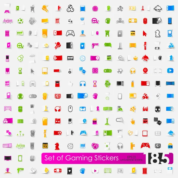 Gaming stickers Vector Art Stock Images | Depositphotos