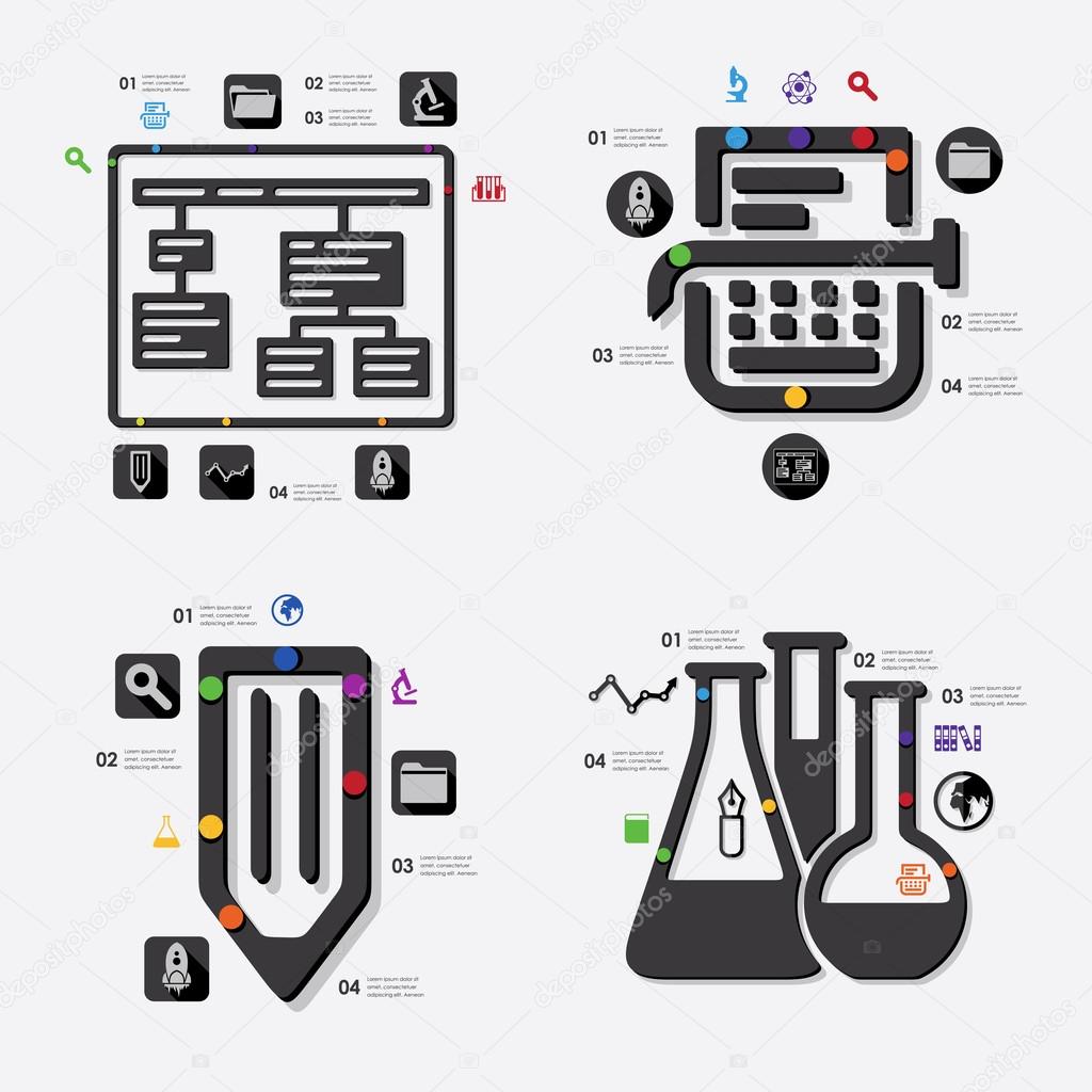 Education infographic illustration Stock Vector by ©Palau83 73554523