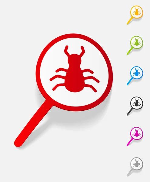 Virus scan icon — Stock Vector © RealVector #79128498