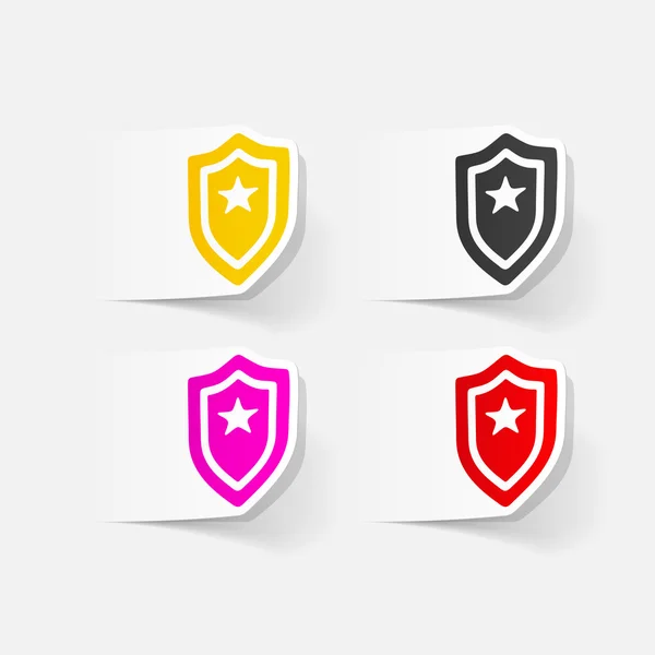 Realistic police badge design Stock Vector Image by ©Palau83 #119449740