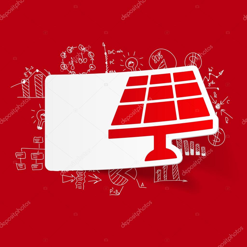 Solar battery icon Stock Vector by ©Palau83 80952828