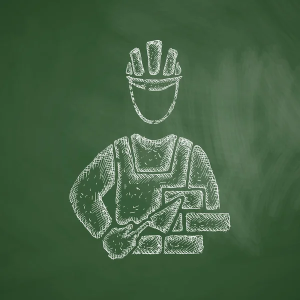 Hand drawn builder icon - Stock Image - Everypixel