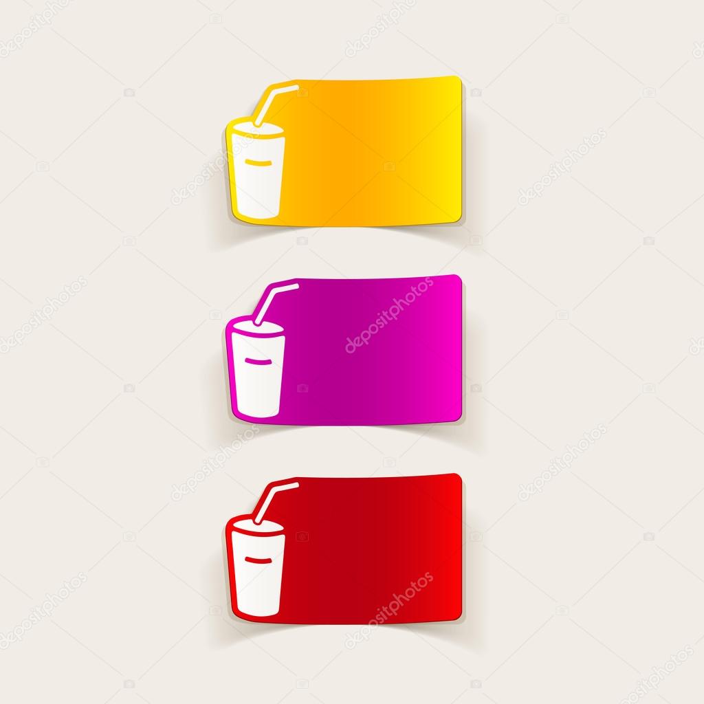 Realistic design elements of soda Stock Vector by ©Palau83 91724054