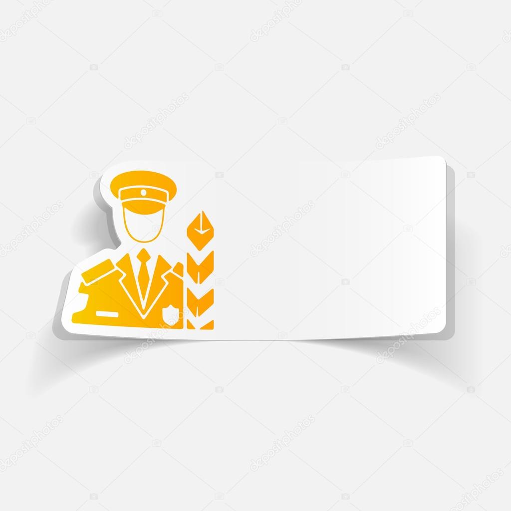Realistic customs inspector design Stock Vector Image by ©Palau83 #95643606