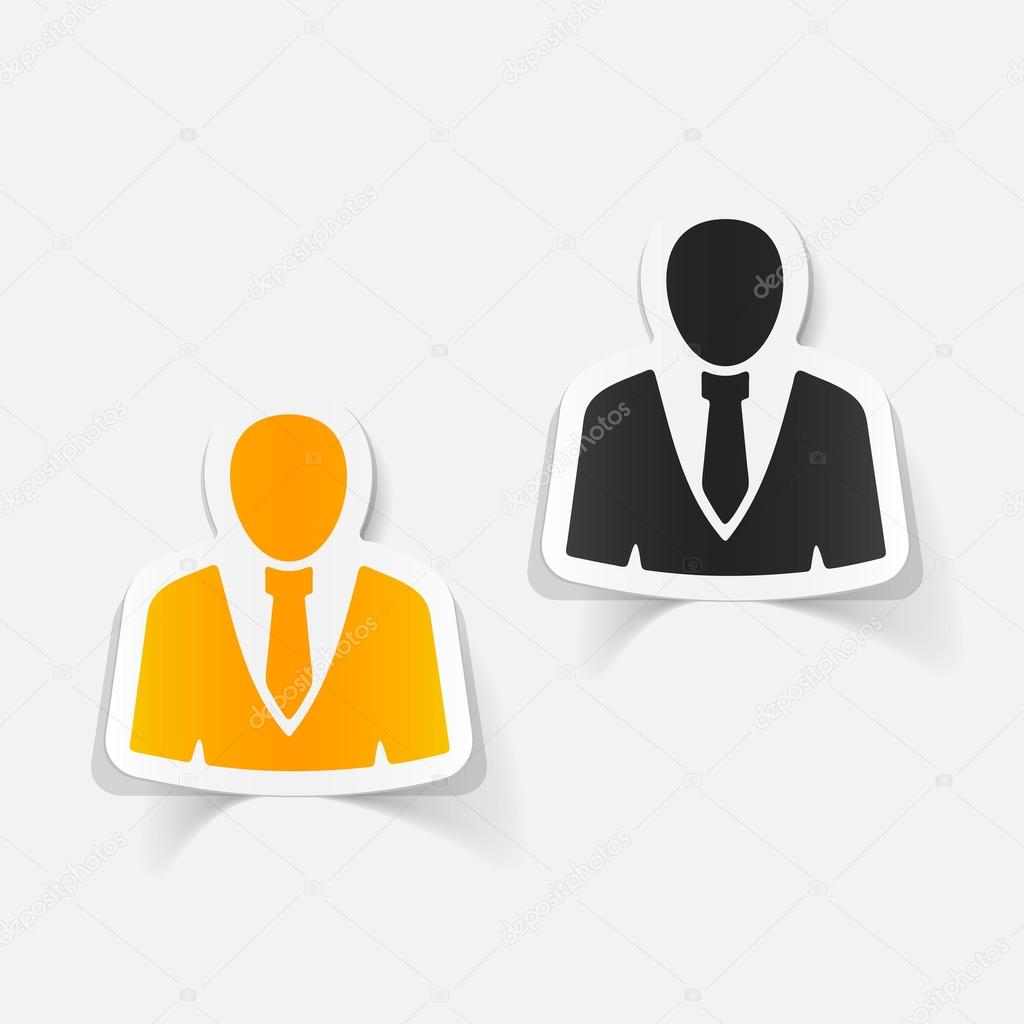 Office people realistic stickers Stock Vector by ©Palau83 98761572