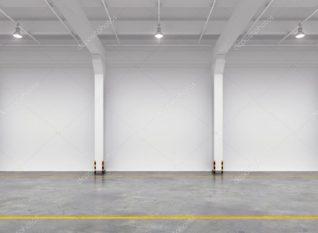 Empty Warehouse Interior