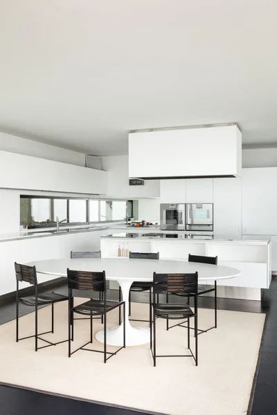 Modern villa, kitchen — Stock Photo © Zveiger #53828617