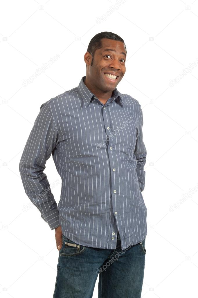 African Black man — Stock Photo © Zveiger #58051505