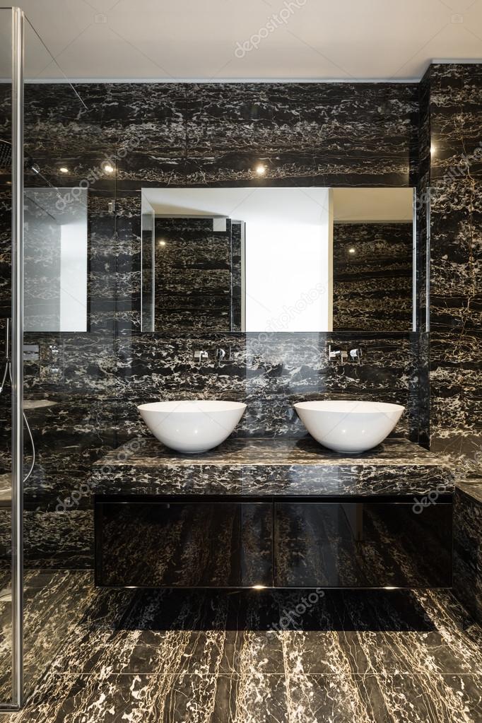 Beautiful modern bathroom Stock Photo by ©Zveiger 61688341