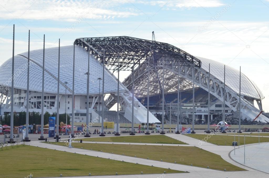 Fisht Olympic Stadium closeup – Stock Editorial Photo © vivairina #67788077