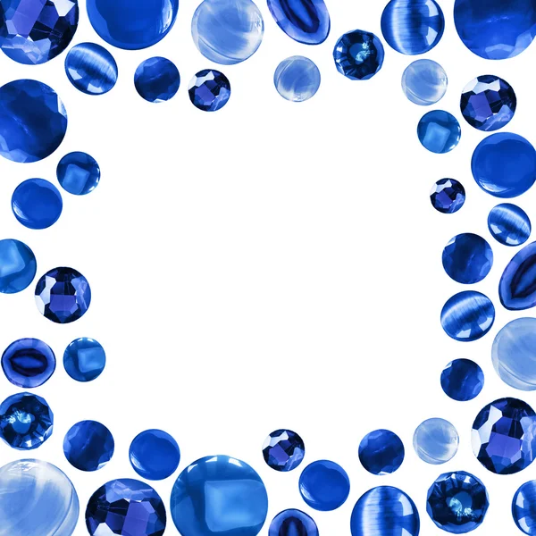 Blue gems isolated - Stock Image - Everypixel