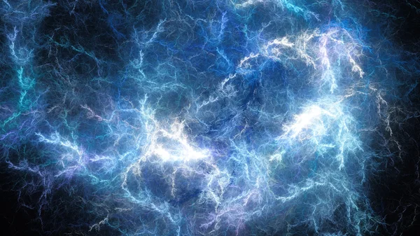 Cyan lightning — Stock Photo © cappa #25868909