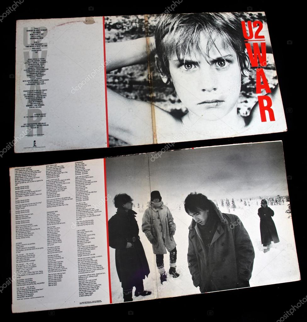 U2 War Lp Album Cover