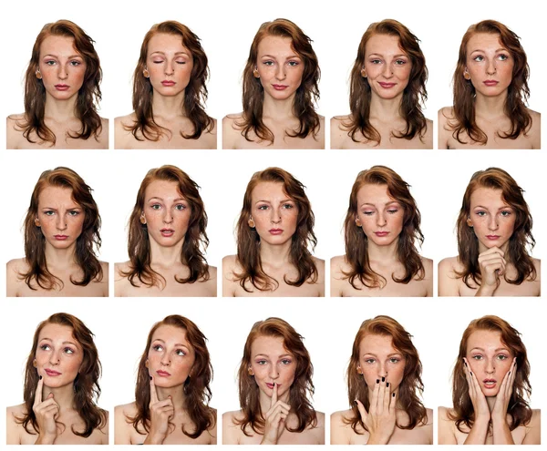 Different facial expressions Stock Photos, Royalty Free Different ...