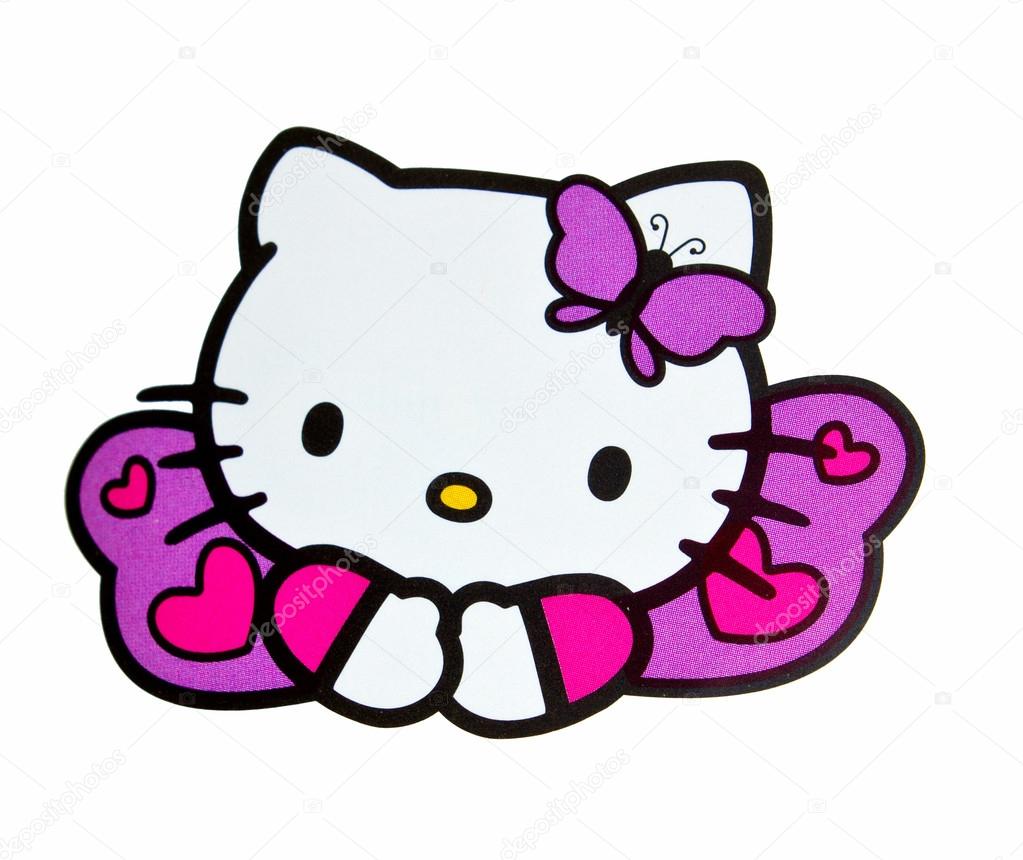 Hola Kitty. Ilustración de stock #71755967 de ©bertys30