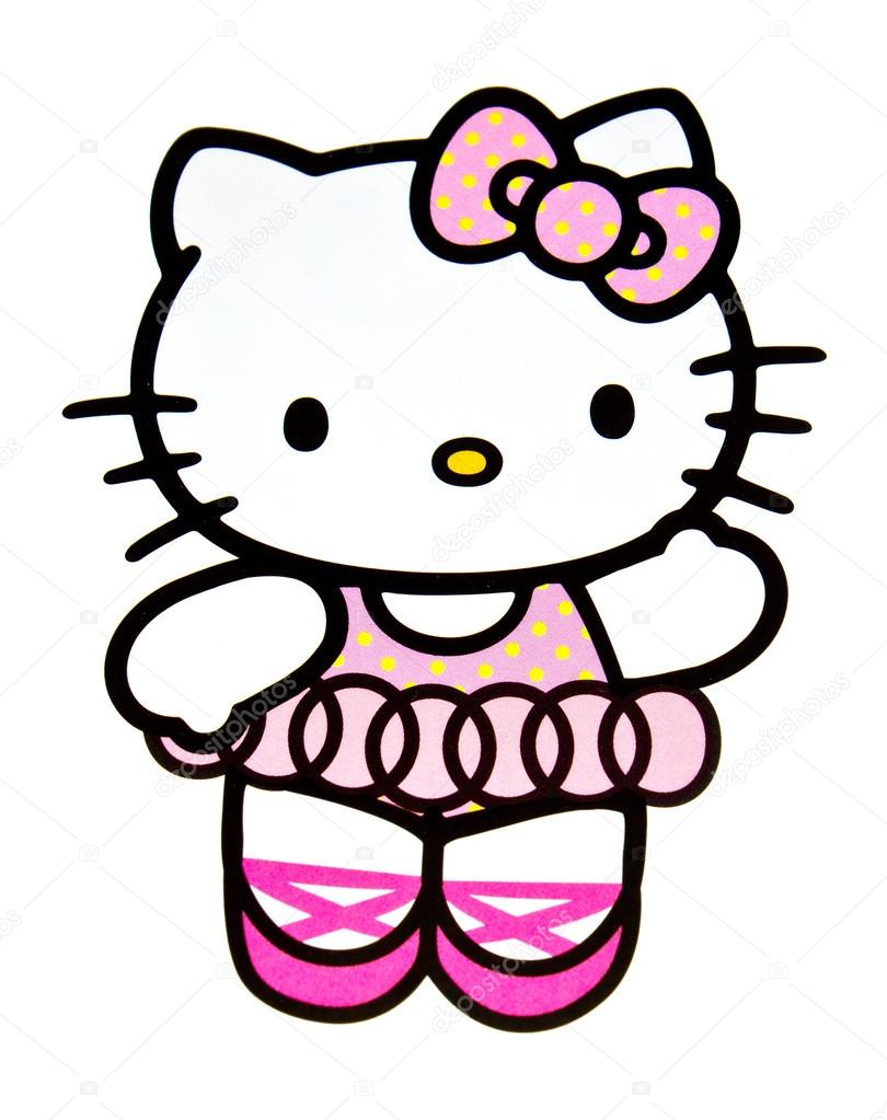 Hola Kitty. Ilustración de stock #71755987 de ©bertys30
