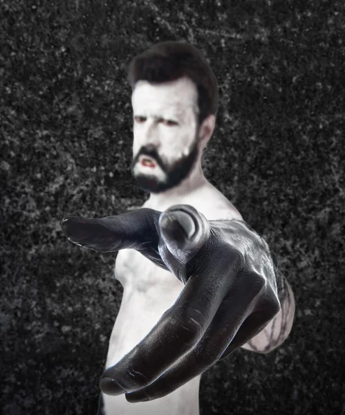 Demon in pain Stock Photo by ©luismolinero 85510736