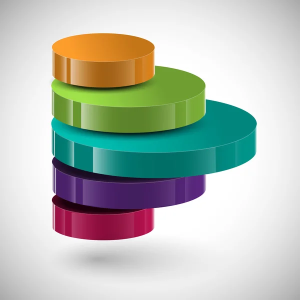 Segmented curve chart Stock Vector by ©Seby87 60600567