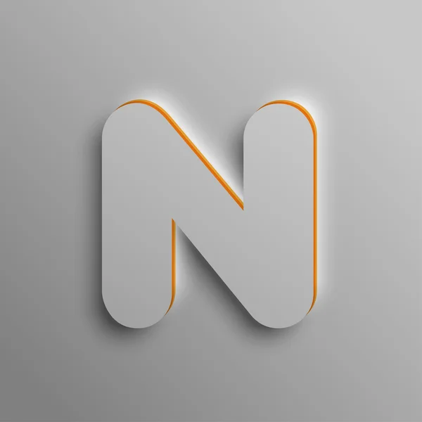 Fuente neta de un tipo de letra, fuente vectorial Vector de stock por ...