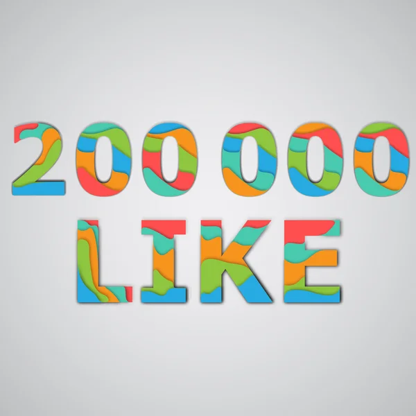 Layered colorful number and word Stock Vector Image by ©Seby87 #95526240