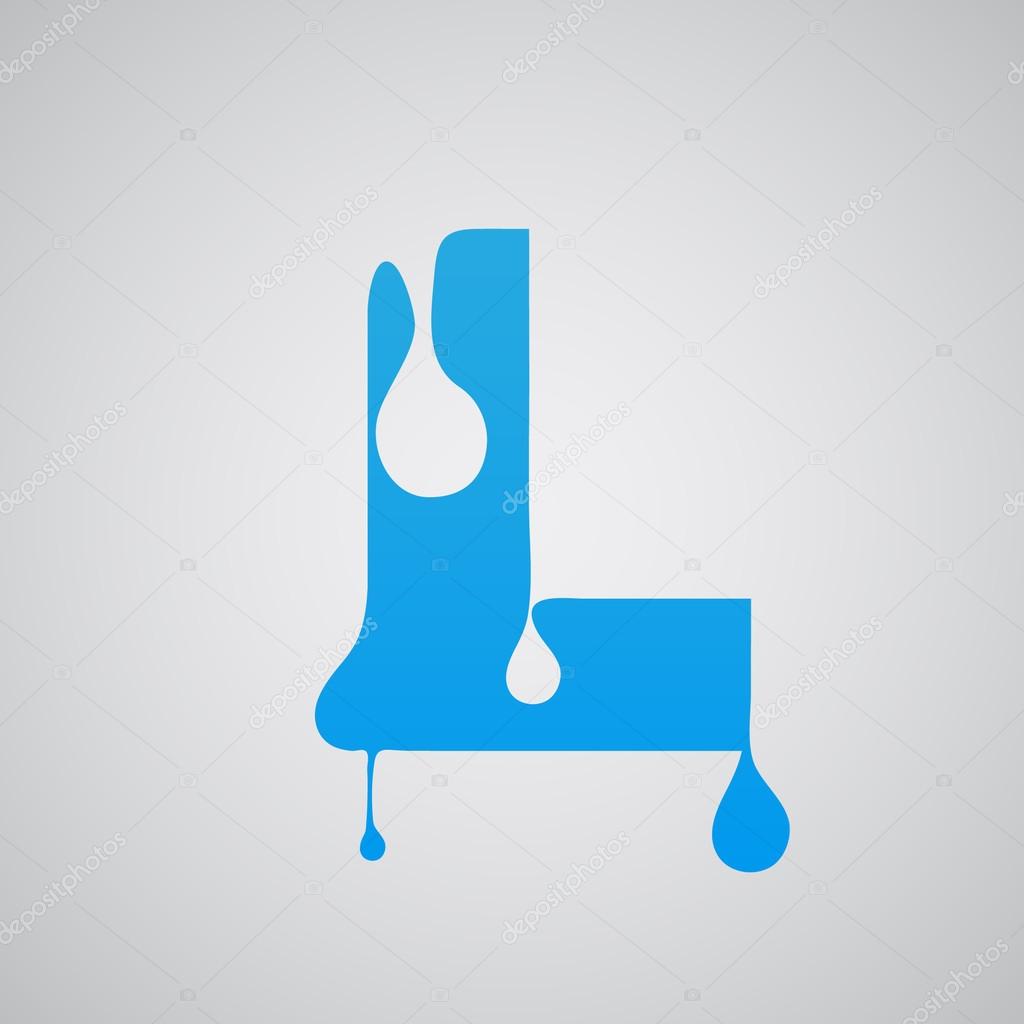 Blue flow font Stock Vector Image by ©Seby87 #95525346