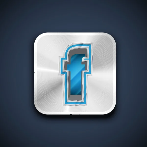 Metal engraved font letter Stock Vector Image by ©Seby87 #96365626