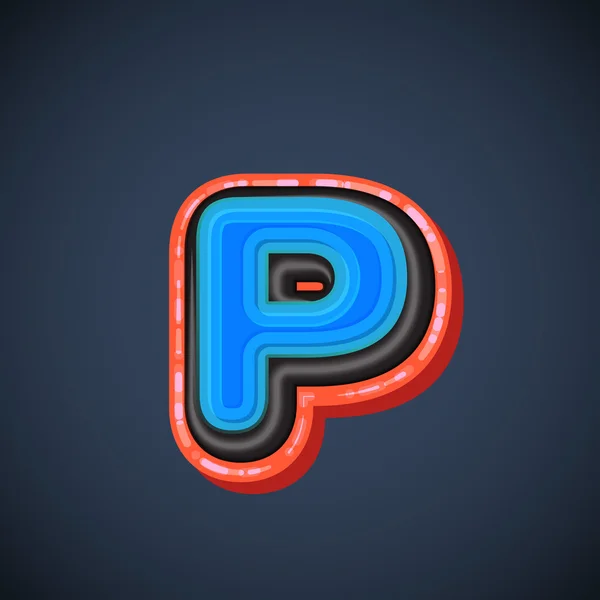 Neon blue letter p Stock Photos, Royalty Free Neon blue letter p Images ...