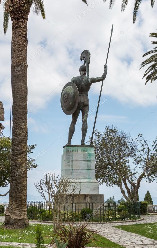 Statue of Achilles — Stock Photo © wabeno #72138155 Statue of Achilles — Stock Photo © wabeno #72138155
