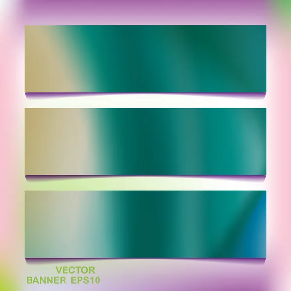 Set of fading banner shapes ⬇ Vector Image by © vectorguy | Vector ...