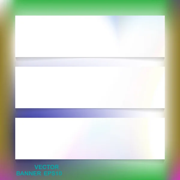 Set of fading banner shapes ⬇ Vector Image by © vectorguy | Vector ...