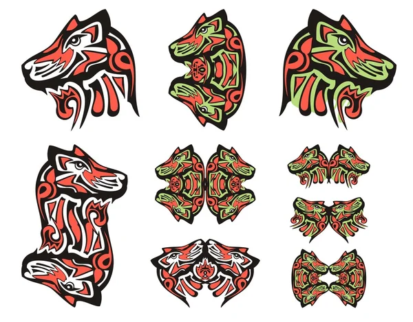 72 Haida style tattoo Vector Images, Haida style tattoo Illustrations ...