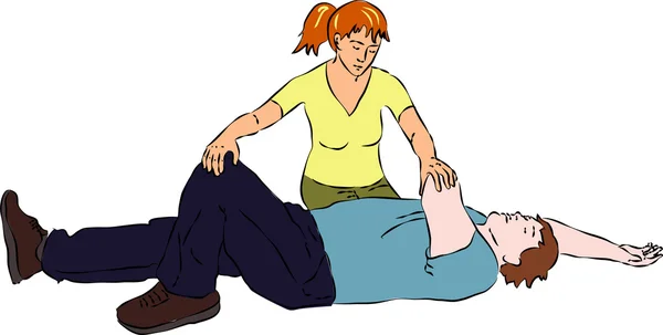 First aid - carry injured person on blanket Stock Vector by ©zzzorikk ...