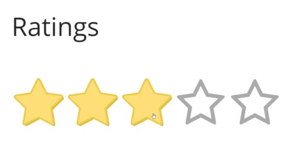 Rating stars Stock Vector by ©marincas_andrei 8036868