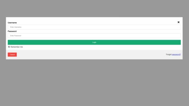 Login form templates Stock Vector by ©danielala 77370956
