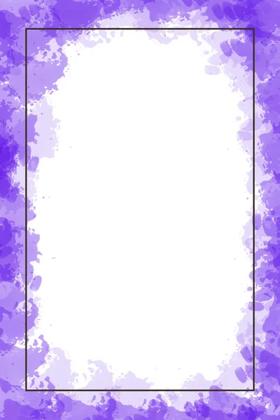 Purple Abstract Borders