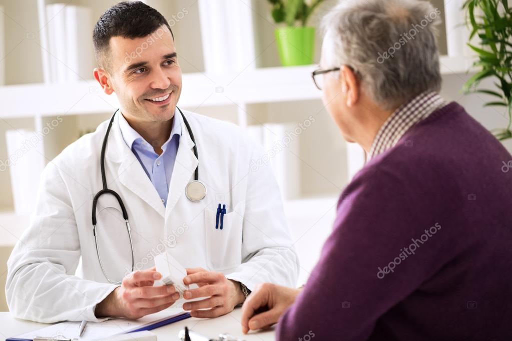 Doctor consulting patient with medicine drugs Stock Photo by ©didesign ... Doctor consulting patient with medicine drugs Stock Photo by ©didesign ...
