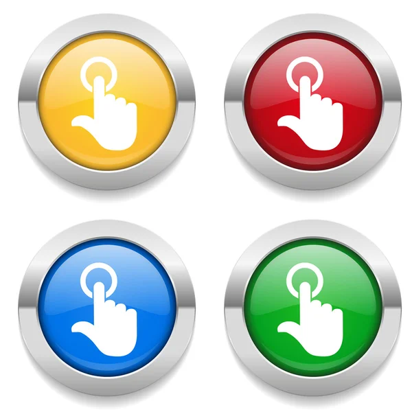 Buttons with thumb icon Stock Vector Image by ©newartgraphics #63218131