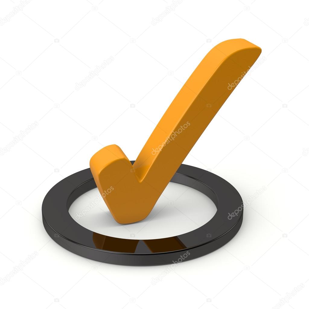 Checkmark with border Stock Photo by ©newartgraphics 62750777