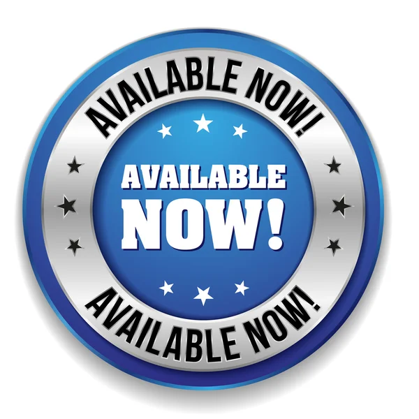 Available now sticker Stock Vector by ©newartgraphics 84575222