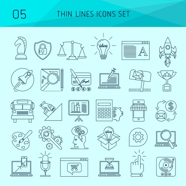 Set of logos, web Icons and symbols Stock Vector by ©brainpencil1 41919221