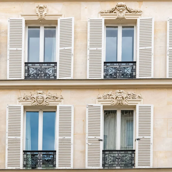 Traditional windows of paris Stock Photos, Royalty Free Traditional ...