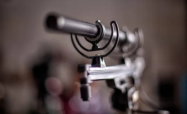 Shotgun microphone Stock Photos, Royalty Free Shotgun microphone Images ...