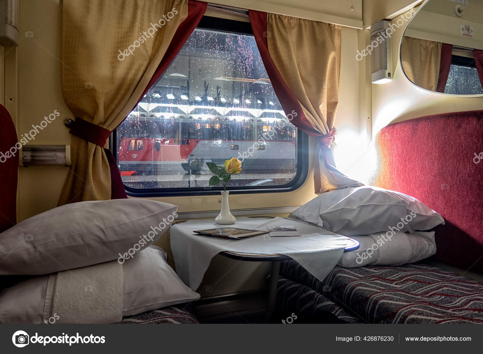 Inside Passenger Train Sleeper Cars