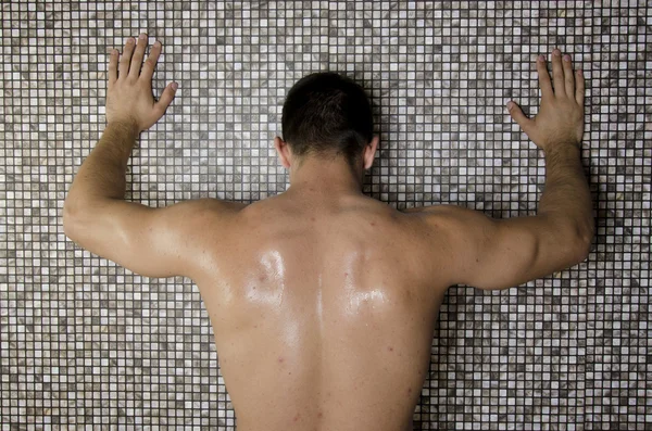 Man muscles shower Stock Photos, Royalty Free Man muscles shower Images ...