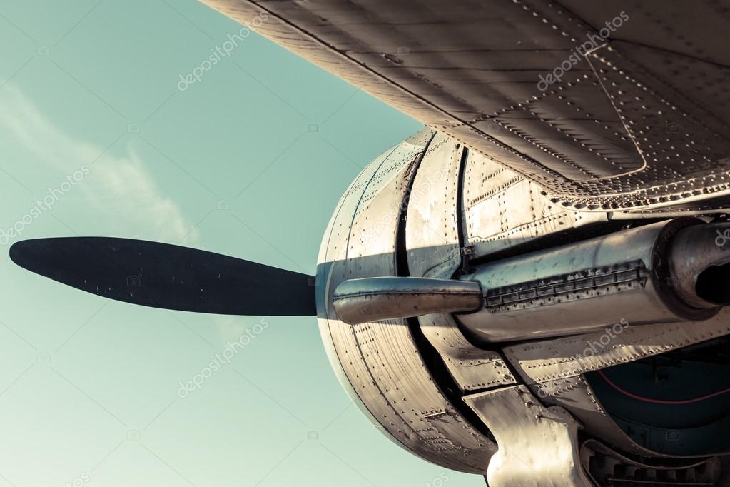 Old vintage jet engine — Stock Photo © annavaczi #53616613