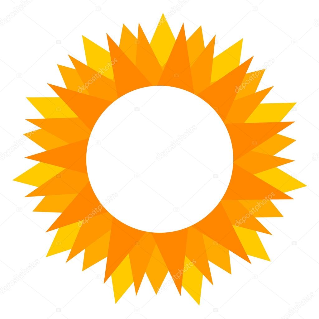 Sun label — Stock Vector © Studiobarcelona #54396243