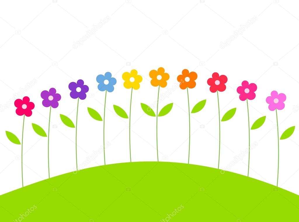 Animated Flowers Growing