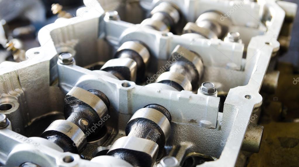 Bloque De Motor Con Pistones