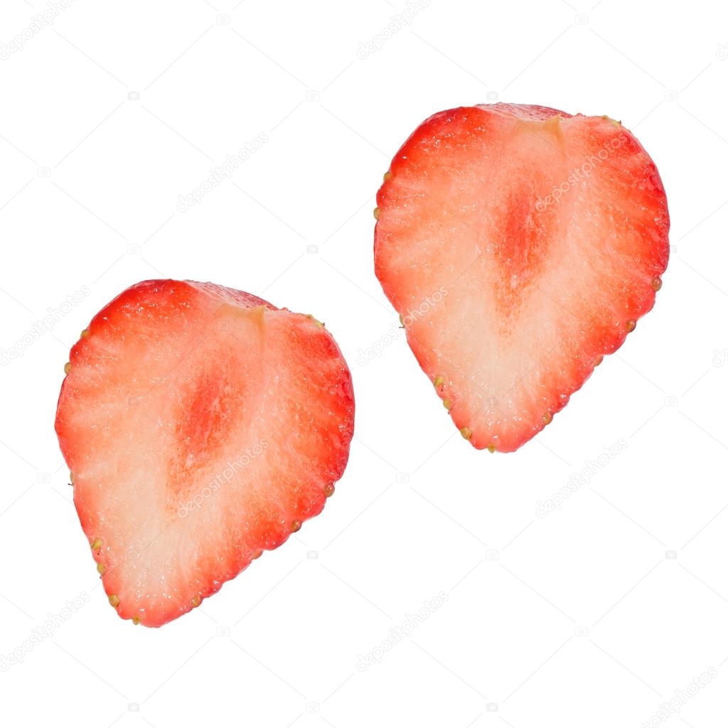 Fresh strawberry slices — Stock Photo © Torsakarin #70076165
