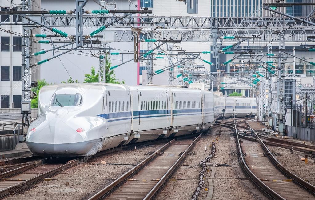 Shinkansen bullet train network — Stock Editorial Photo © Torsakarin ...
